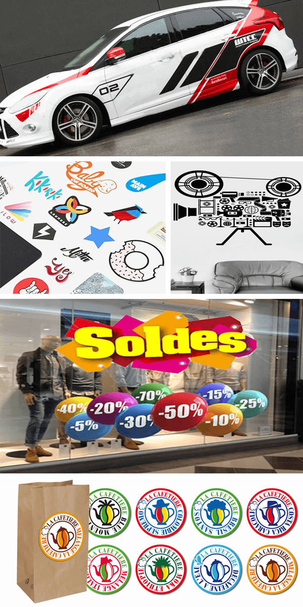 Impression sur vinyle - Découpe vinyle | Imprimerie Tunisie